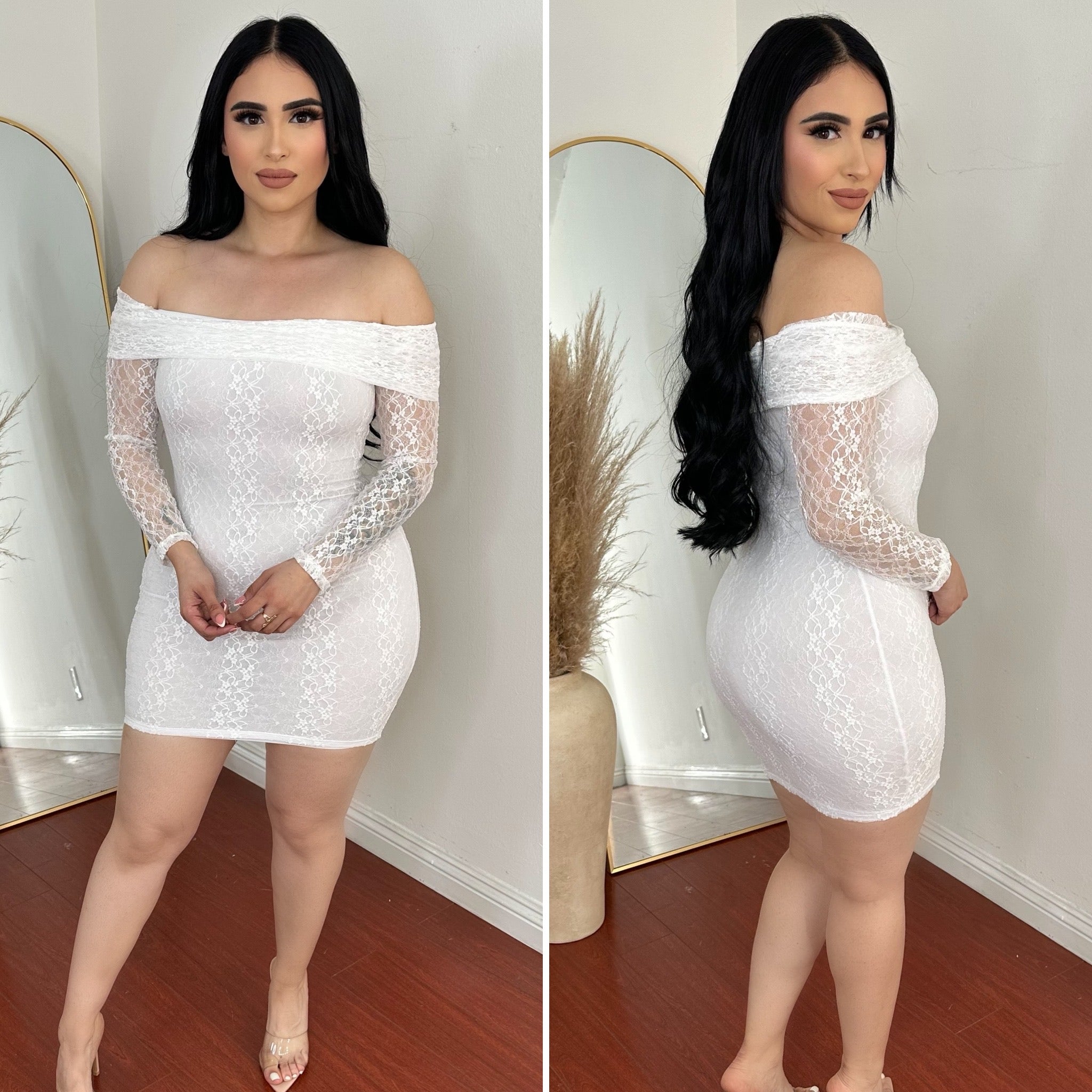 Neila Dress - (WHITE) – Cabanna Fashion